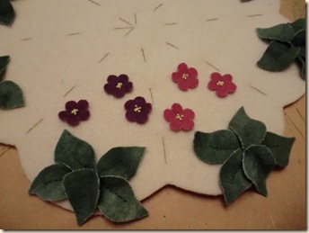 Cath's Pennies Designs: “Violets In My Garden” Candle Mat -->Let’s make ...